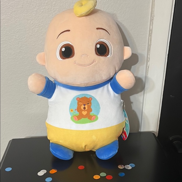 Toys | Cocomelon Adorable Plush Baby Toy With Blue And Yellow Accents ...